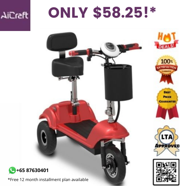 🍀 [SG STOCK] EZRide-A LTA Approved Personal Mobility Assistance PMA ...