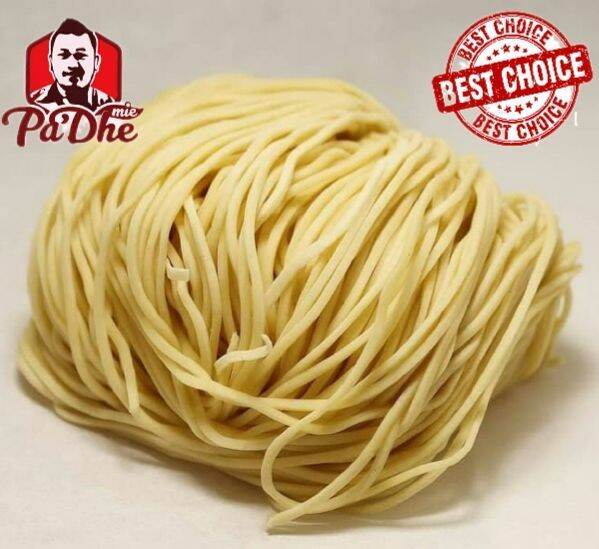 Mie Basah Mentah Khusus Untuk Mie Ayam ( 1kg/isi 12 gulung). COD Hanya ...