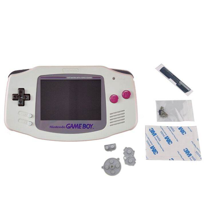 snes for gba ips v2 lcd screen pre original for gameboy advance housing ...