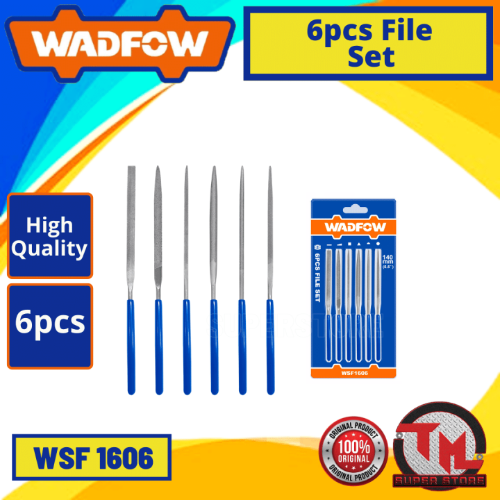 WADFOW File Set 6pcs WSF-1606 • Tm ss | Lazada PH