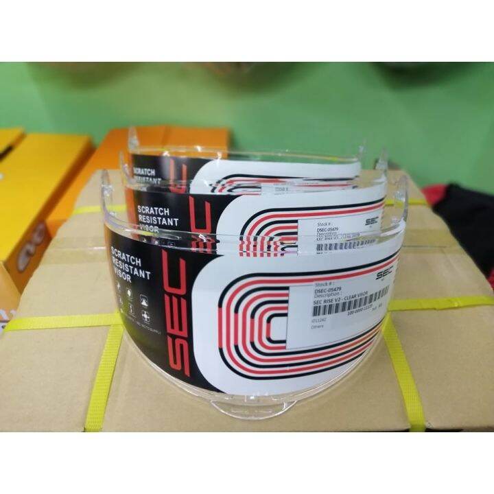 LEN VISOR FOR SEC RISE V1/RISE V2 CLEAR AND REVO LENS | Lazada PH