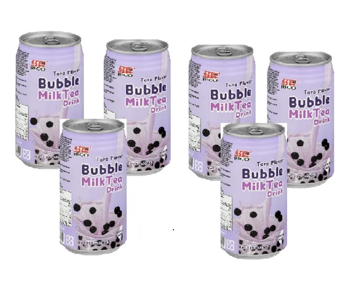 Rico Bubble Milk Tea - Taro Flavor 12.3oz set of 6 | Lazada PH