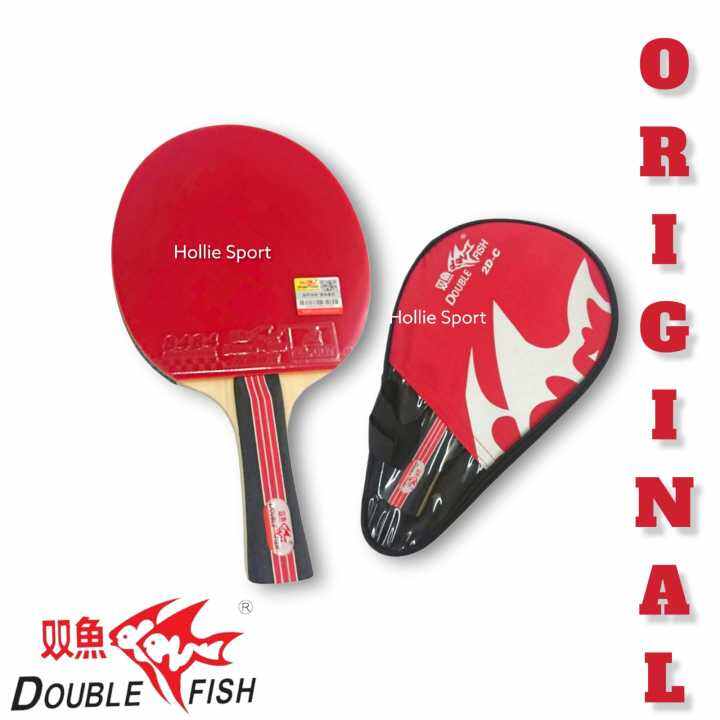 Double Fish 2D-C Bat Tenis Meja bet pingpong jadian siap pakai | Lazada Indonesia