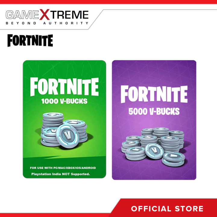 Fortnite 1000 V-Bucks 5000 V-Bucks Digital Code | Lazada PH