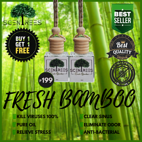 ⭐BUY 1 TAKE 1 BEST Pure natural oil FRESH BAMBOO Hanging Diffuser ...