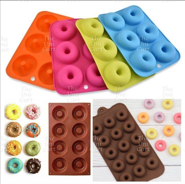 Silicone Doughnut Molder Donut Mold Oven-safe Baking Tools Decoration ...