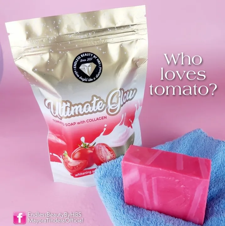 Ultimate Glow Tomato Soap with Collagen | Lazada PH
