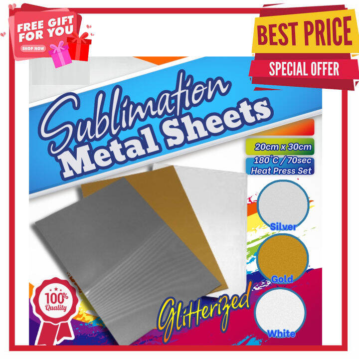 Sublimation Metal Sheet for Certificates and Awards [Sublimation ...
