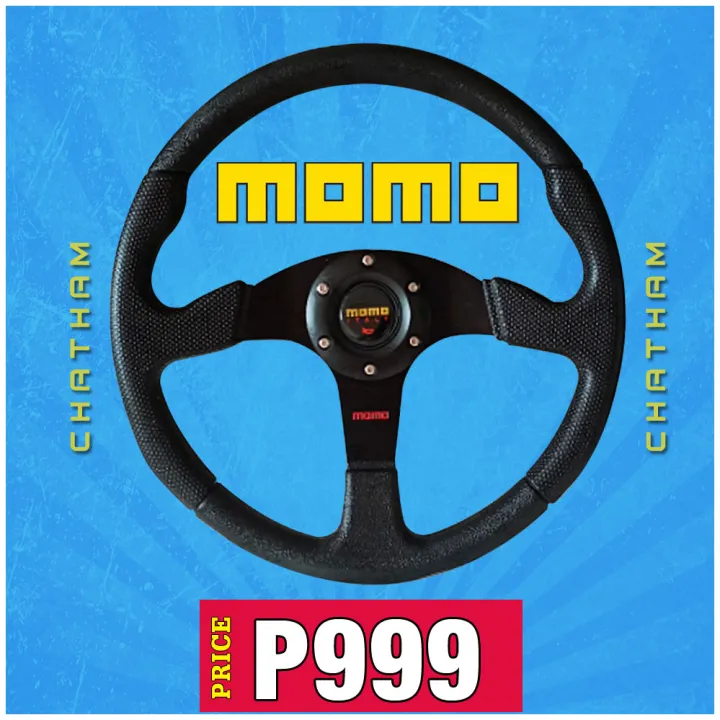 Momo Tuner Steering Wheel (13 Inches Diameter) | Lazada PH