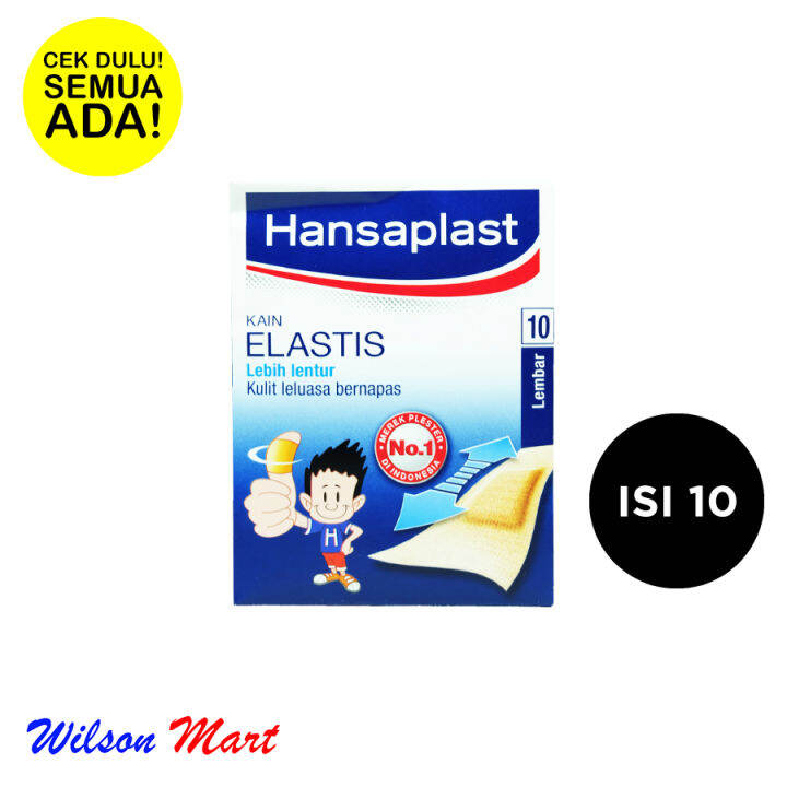 HANSAPLAST KAIN ELASTIS ISI 10 LEMBAR | Lazada Indonesia