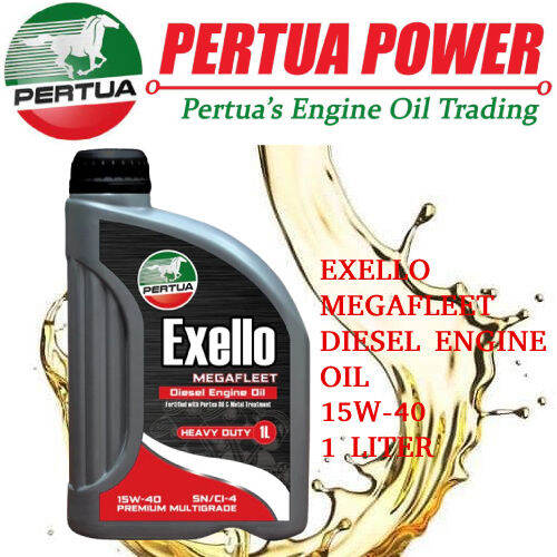 EXELLO MEGAFLEET DIESEL ENGINE OIL 15W-40 1 LITER | Lazada PH