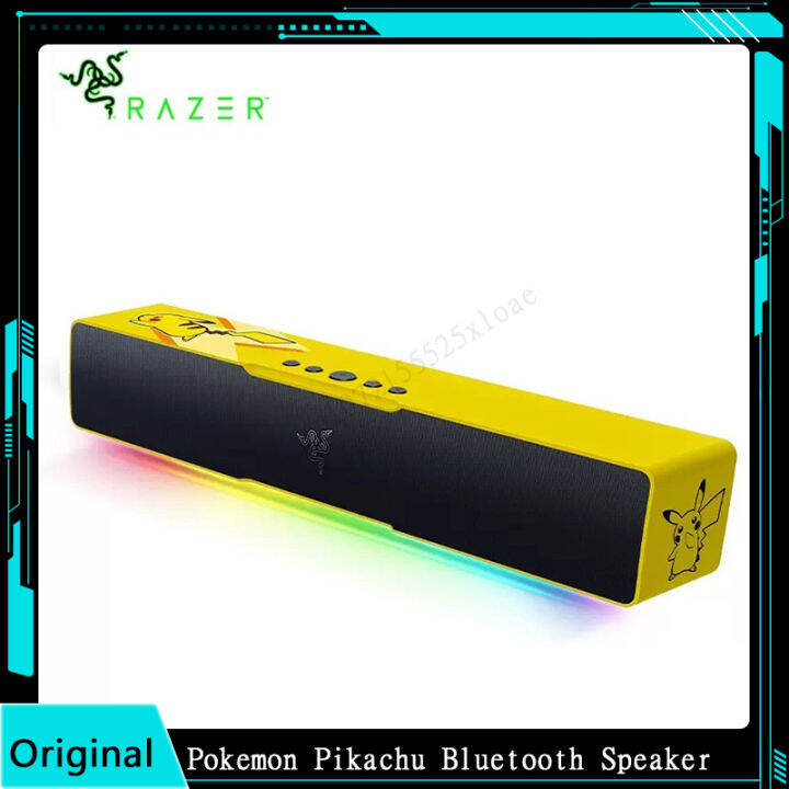 [STOCK AVAILABLE]R‍azer Pokemon Pikachu Bluetooth Speaker RGB Light ...