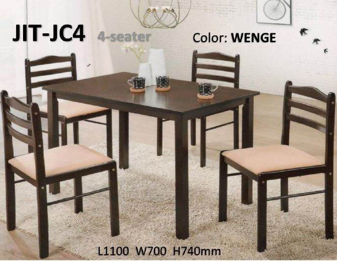 FLRCC Dining Table Set (JIT-JC4/JC6) | Lazada PH