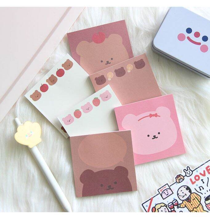 Cute Korean Note Memo Pad 50 Sheets Diary Note | Lazada PH