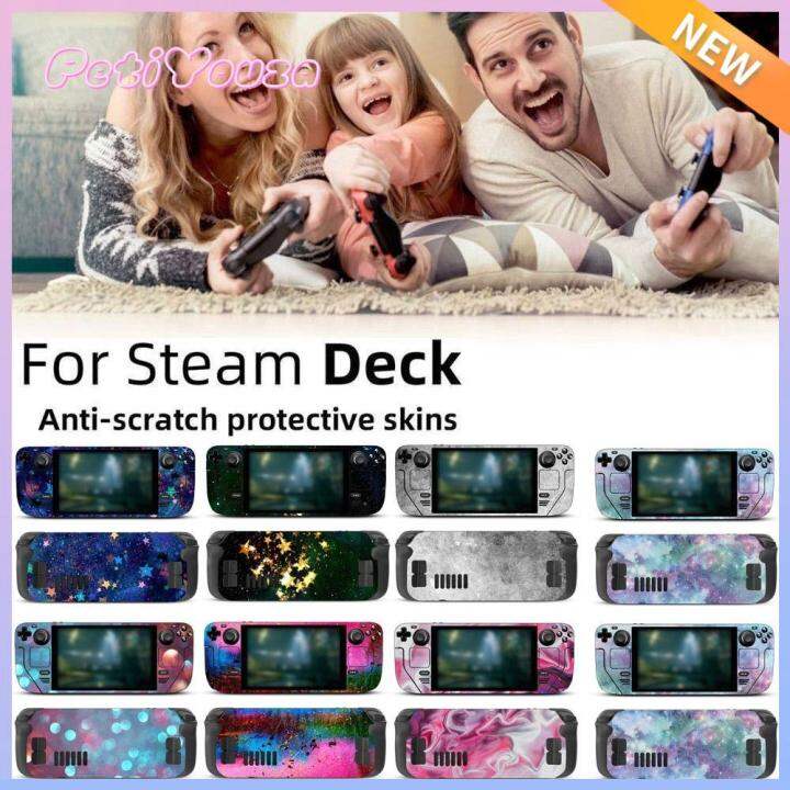 PETIYOUZA Anti-scratch For Steam Deck Vinyl DIY Skin Game Console Decor ...