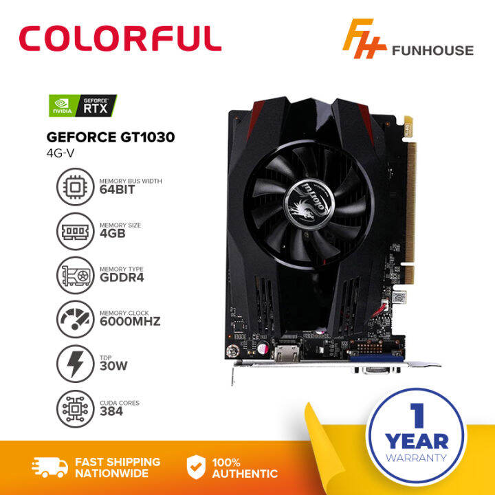 Colorful GeForce GT1030 4G-V | Lazada PH