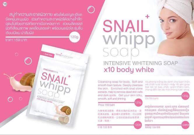 SNAIL WHIPP SOAP | Lazada PH