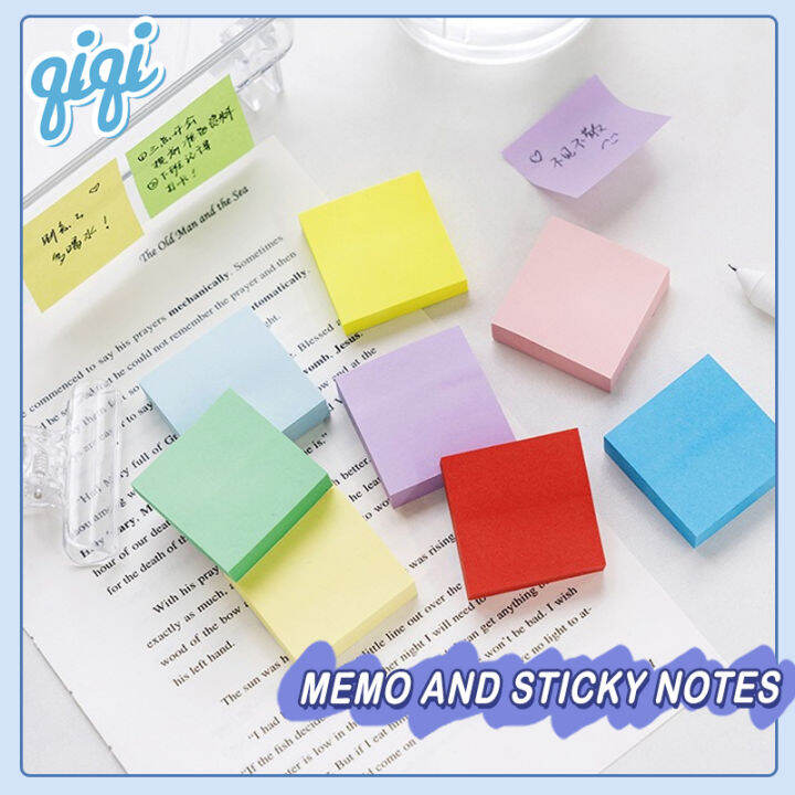 Memo mini/STICKY NOTE MINI/Tulisan berwarna/Tag kertas/Sebuah catatan ...
