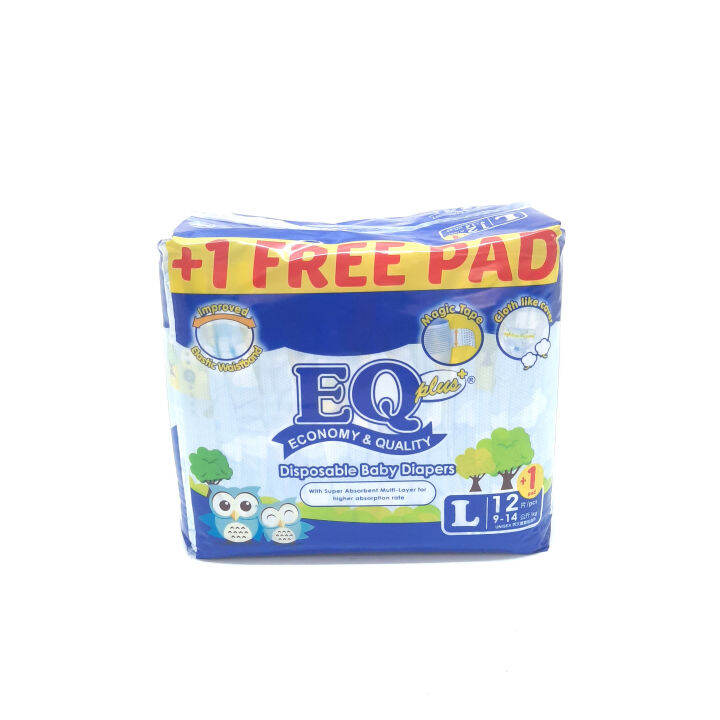 EQ Plus budget pack Large 12s | Lazada PH