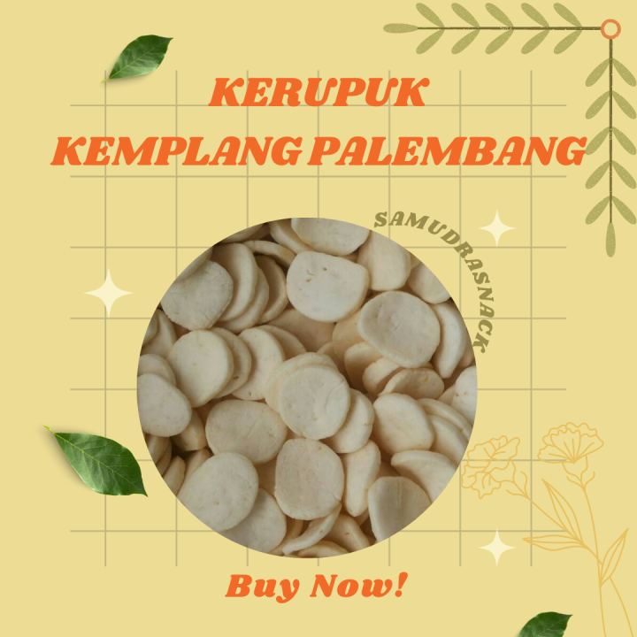 kerupuk kemplang khas palembang / krupuk kemplang ikan tenggiri ...