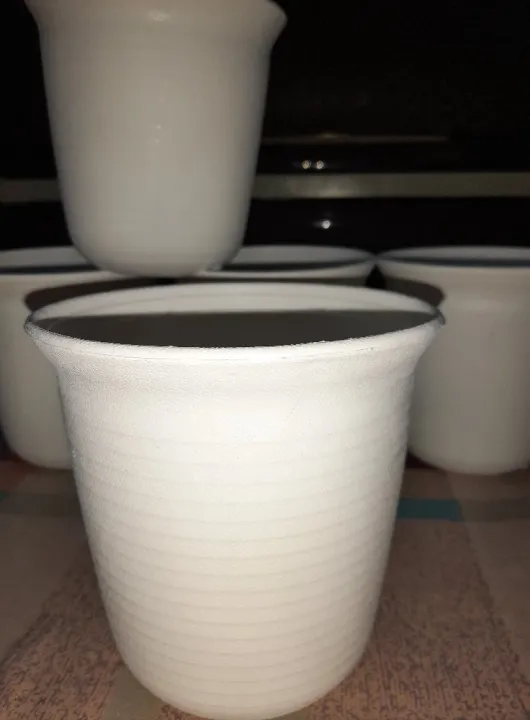 30pesos (5pcs per order) - white pots for plants (6x6 inches) - paso ...