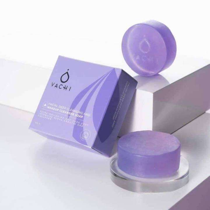 vachi Soap 1 ก้อน Vachi Soap วาชิสบู่ล้างหน้า ดูแลปัญหาสิว มีของพร้อม ...