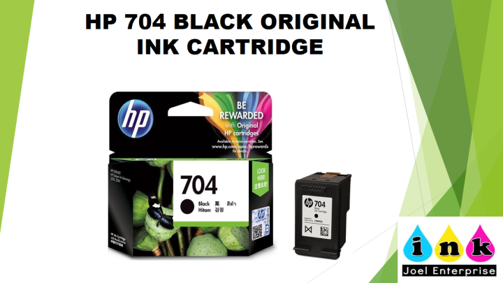 HP 704 Black Original Ink Cartridge | Lazada PH