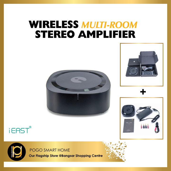 [FULL SET] Wireless Multi-Room Stereo Amplifier | Lazada
