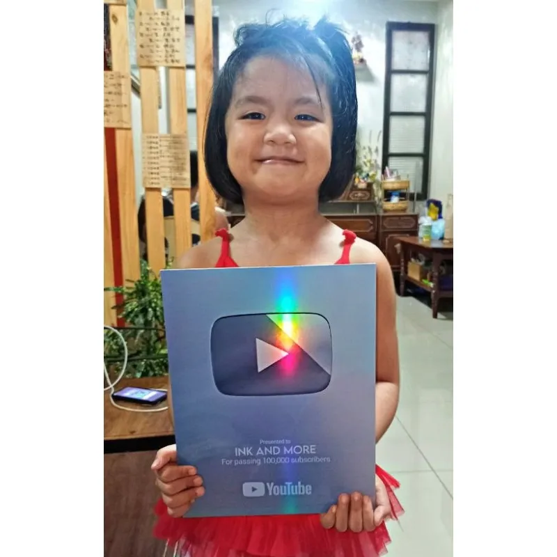 Youtube Platinum Play Button