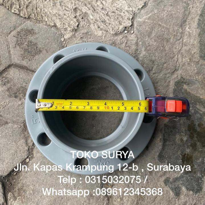 FLANGE PIPA 5" FLANGE 5" FLANGE 5 INCH FLANGE PVC 5" FLANGE PVC 5 INCH ...