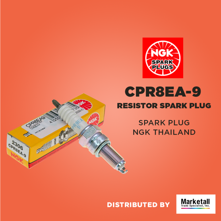 NGK Spark Plug Resistor Type CPR8EA-9 | Lazada PH
