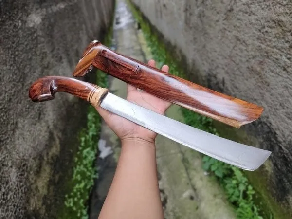 Golok Kopak Rawing Golok Betawi Baja Per siap pakai | Lazada Indonesia