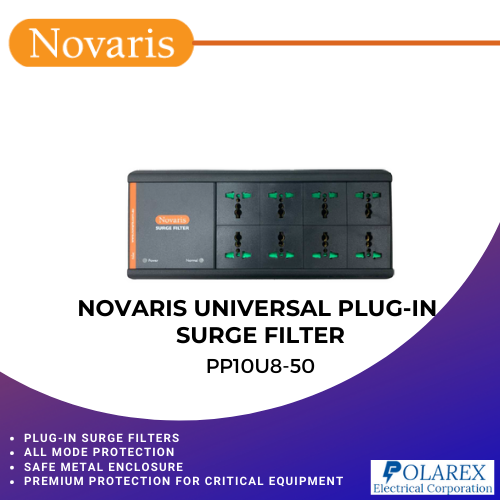 Novaris Plug-in Surge Filter PP10-U8-50 TVSS SPD | Lazada PH