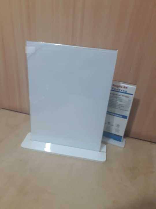 Tent Card With Sliding Akrilik A4 | Lazada Indonesia