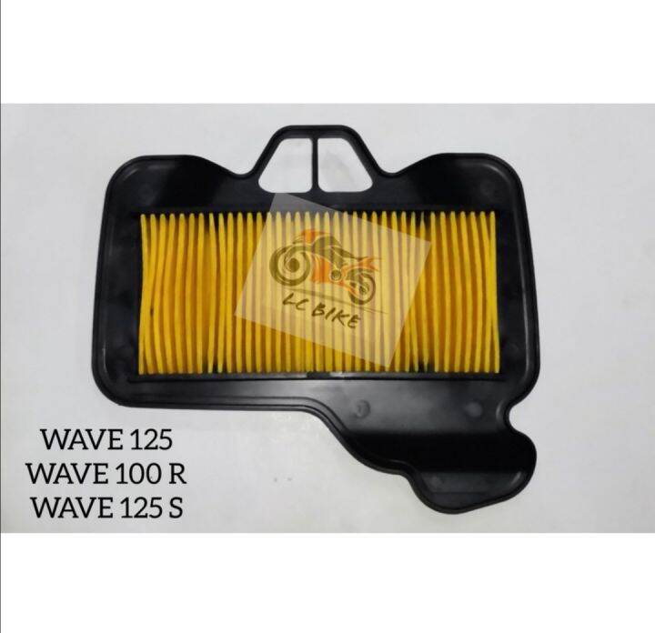 HONDA WAVE 125 / WAVE 100R / WAVE 125S AIR FILTER (AIR CLEANER) | Lazada