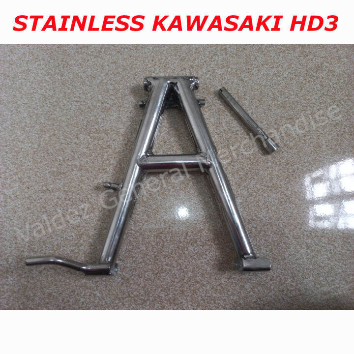Kawasaki HD3 Center Stand Stainless with Axle | Lazada PH