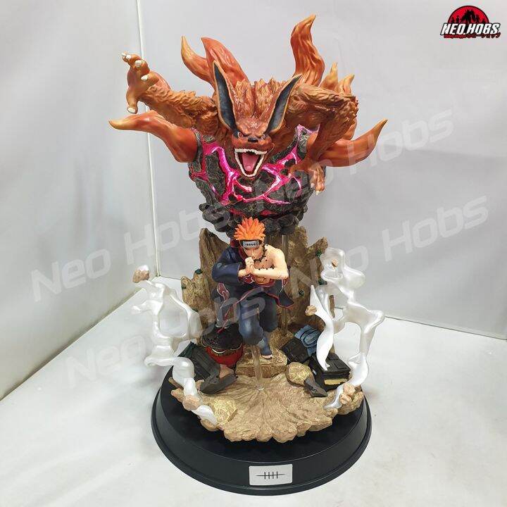 GK SS KO Naruto Pain Akatsuki Kurama PVC Statue w/ LED | Lazada PH