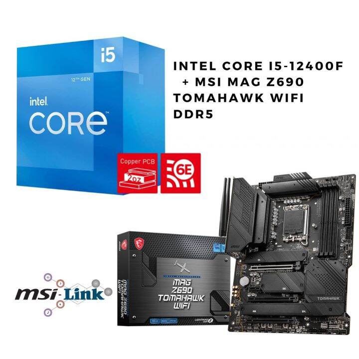Intel Core i5 Core 12400F Desktop Processor 18M Cache, up to 4.40 GHz ...
