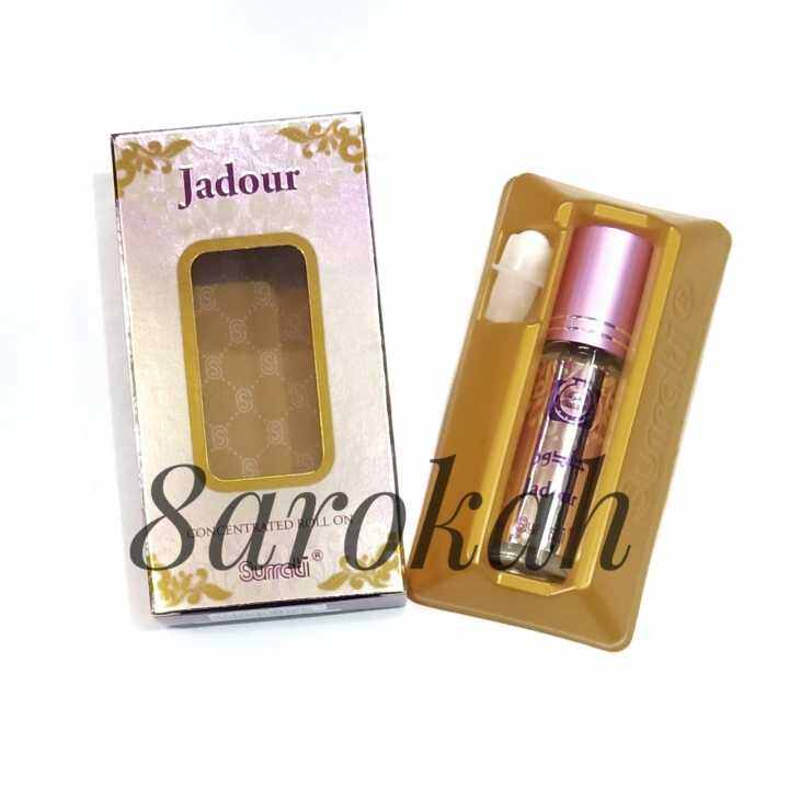 Surrati Jadour Parfum Arab Murni Kemasan Roll On Oles Minyak Wangi Asli ...