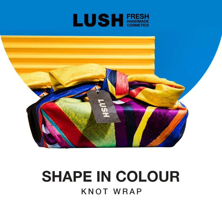 LUSH Shape and Colour Knot Wrap | Lazada PH