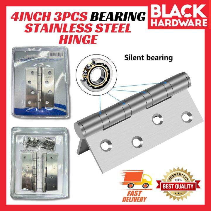 Black Hardware Door Hinge Door Hinges Heavy Duty Engsel Pintu Ensel ...