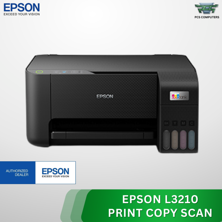 Epson EcoTank L3210 A4 All-in-One Ink Tank Printer DESIGNED FOR ...