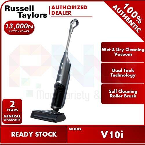 Russell Taylors Wet & Dry Cordless Vacuum Cleaner Floor Washer V10i ...