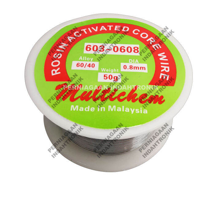 Multichem 0.8mm 50g Solder Lead Timah Pateri Wire | Lazada