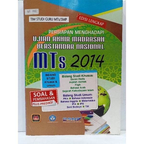 BUKU PERSIAPAN MENGHADAPI UJIAN AKHIR MADRASAH BERSTANDAR NASIONAL MTS ...