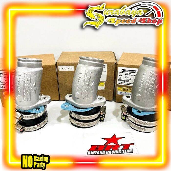 BRT Intake KLX 150 KLX150 D-Tracker Dtracker 150 Super FLOW Uk 28 30 34 ...