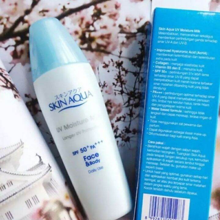 Skin Aqua Moisture Milk SPF 50 PA+++ - 40ml | Lazada Indonesia