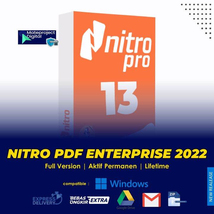 Software Nitro PDF Pro 13 2022 Full Version Lifetime Aplikasi Editor ...