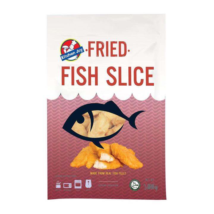 Kitchen Joy Fried Fish Slice - Frozen | Lazada Singapore