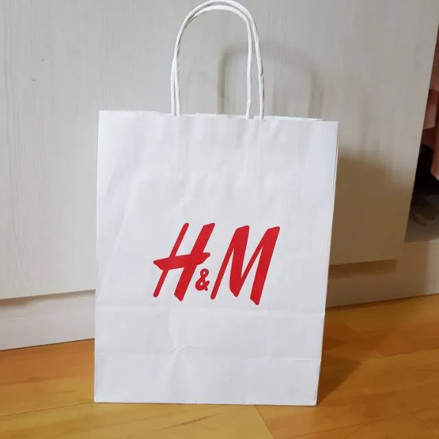 H&M PAPER BAG H & M ORIGINAL UKURAN BESAR | Lazada Indonesia
